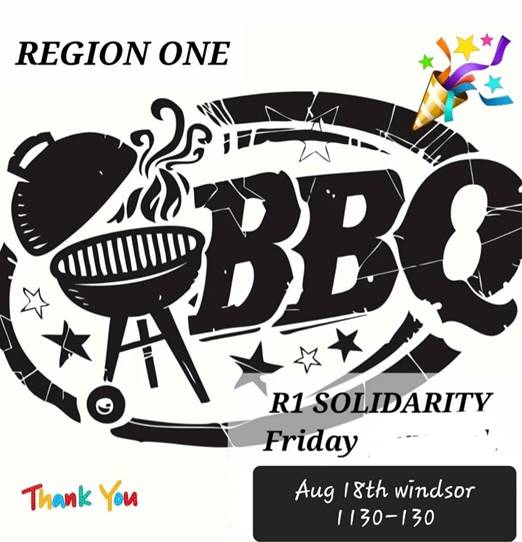 Save the Date! Region 1 BBQ on August 18th – Ontario Public Service ...